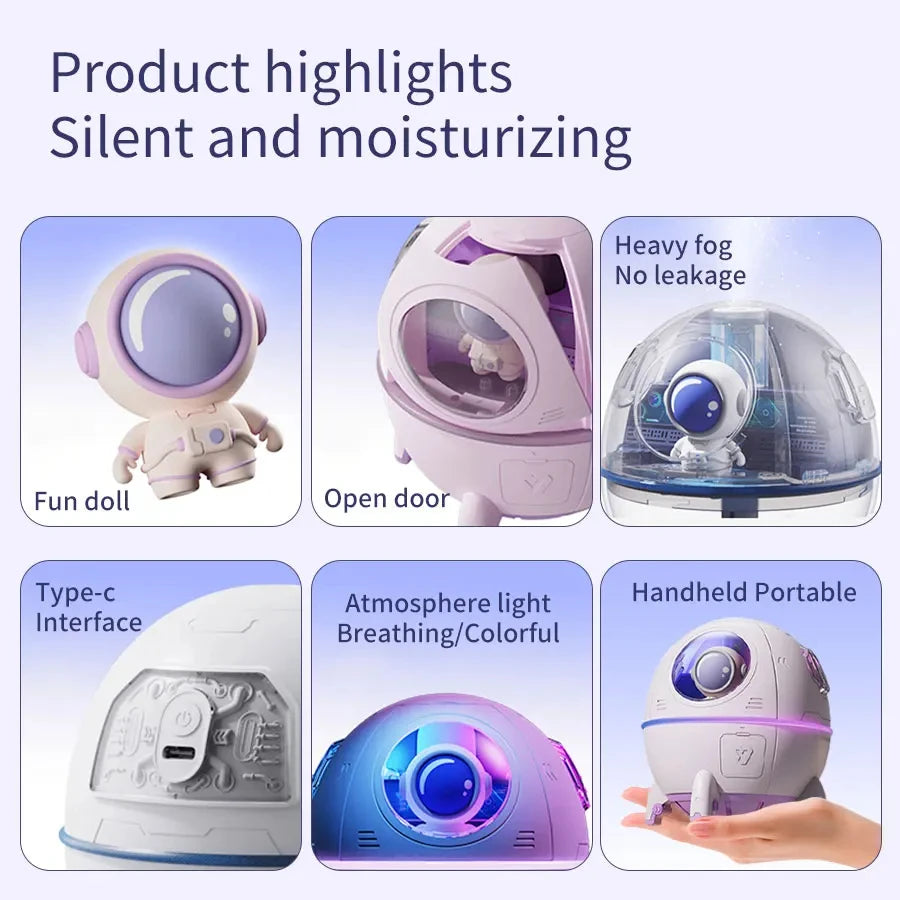 220mL Space Capsule Air Humidifier – KavinoStore
